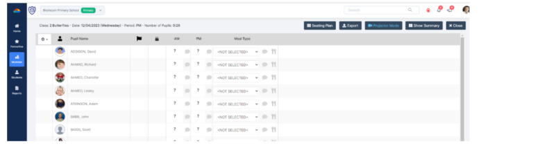 Bromcom: Attendance - What is the “Projector Mode” when taking a ...