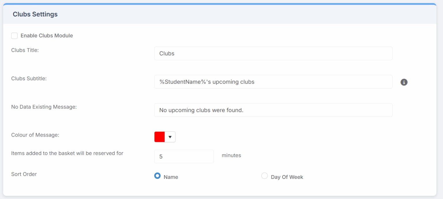 Configuring Clubs, Trips, and Wraparound Care in MyChildAtSchool ...