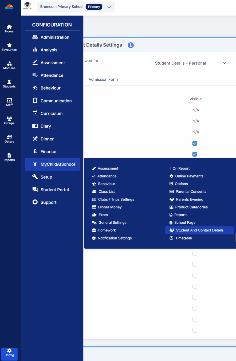 Configuring Data Collection Sheets in MyChildAtSchool - Frequently Asked Questions